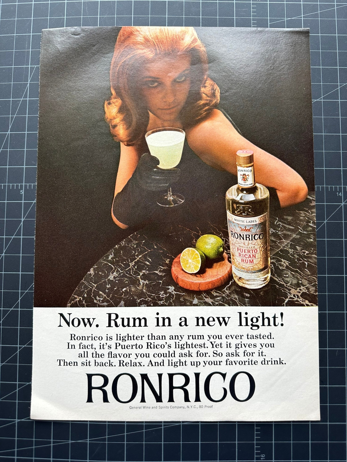 Vintage 1970s Ron Rico Rum Print Ad | eBay