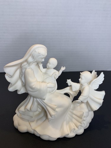 Millennium “Peace On Earth” Mother And Angels Porcelain Figurine By ...