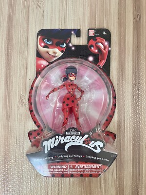 BRAND NEW! Bandai Miraculous Flutter Ladybug Marinette 6 inch Figure ...