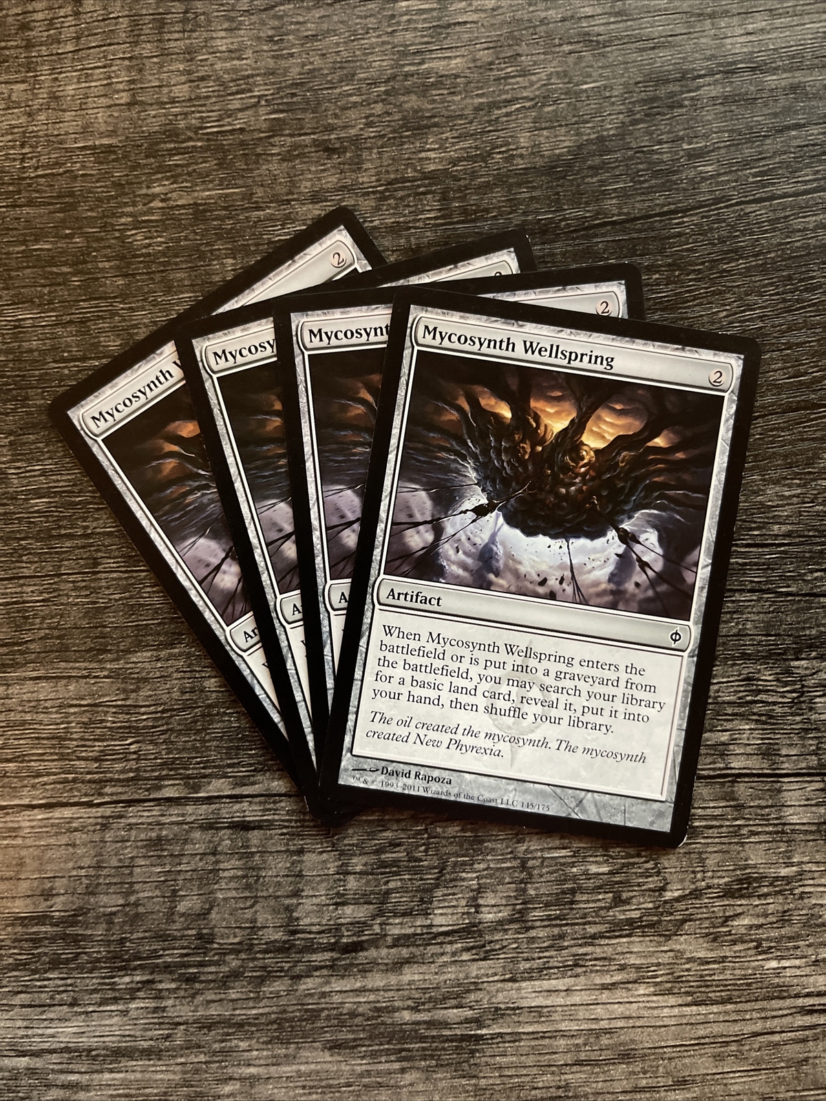 MTG Mycosynth Wellspring New Phyrexia 145/175 Regular Common for sale ...