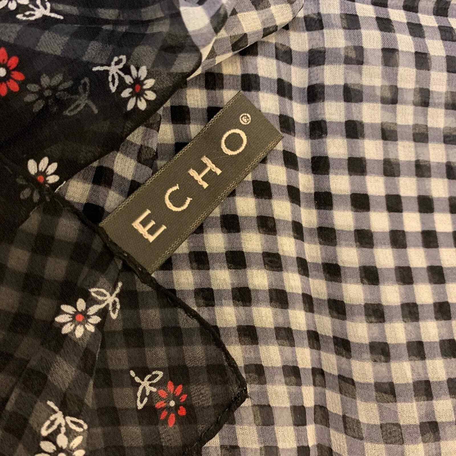 Echo Silk Square Scarf - Gem