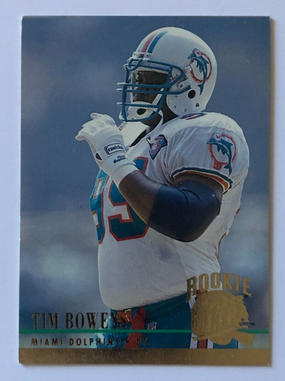1994 Fleer Ultra #433 Tim Bowens Rookie Miami Dolphins | eBay