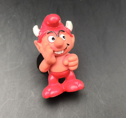 FIGURINE SCHTROUMPF SMURF schleich 20213 LE DEMON DIABLE DIABLOTIN ...