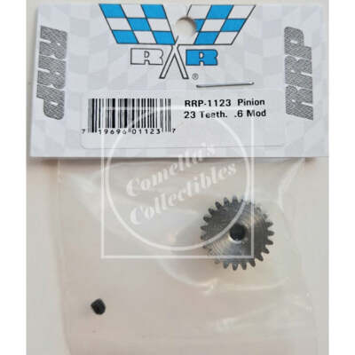 Robinson Racing Products 23T Steel Alloy Pinion Gear 1/8" .6 Mod ...