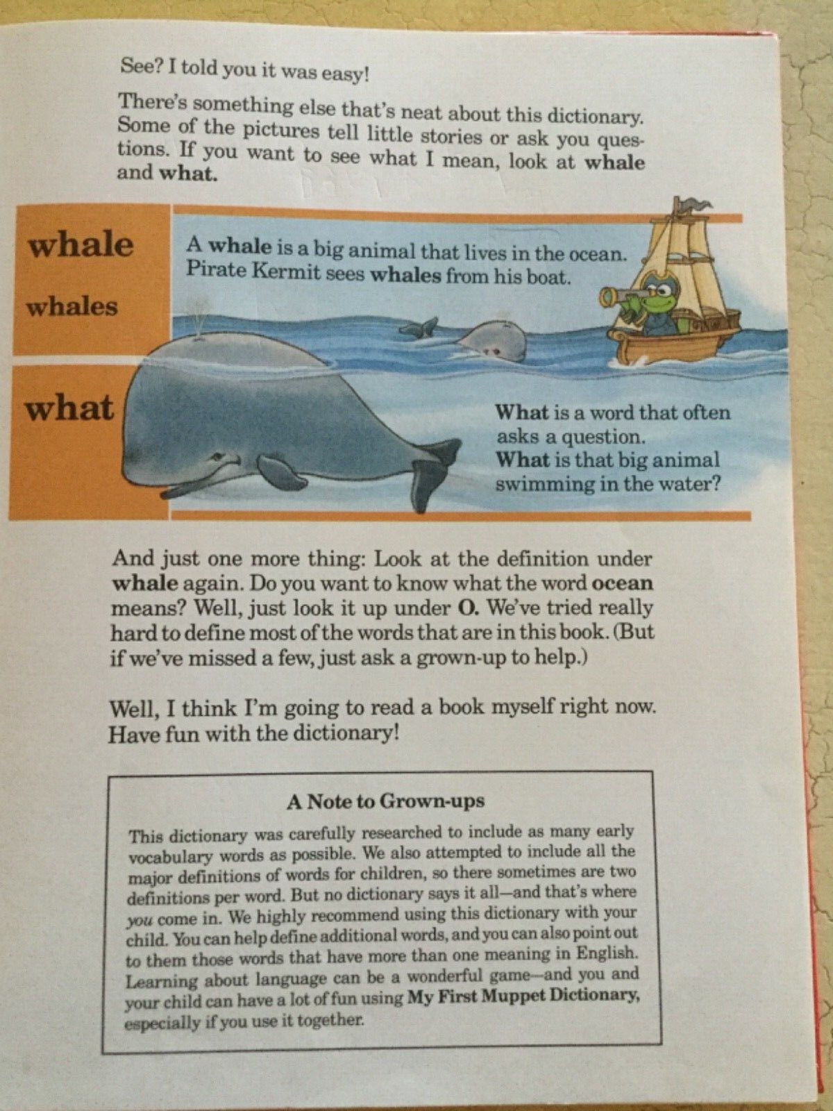 My First Muppet Dictionary, 1988 and I Am a Big Brother board book ...