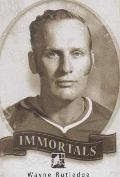 2013-14 In the Game Between the Pipes - Immortals Wayne Rutledge #I-40 ...