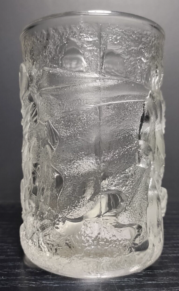 McDonald's Glass Batman Forever Robin Clear 1995 Mug Pressed DC Comic ...