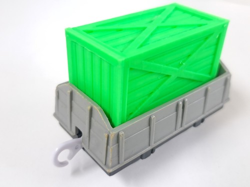 Thomas Trackmaster TOMY car with 3D Printed Crate cargo | eBay