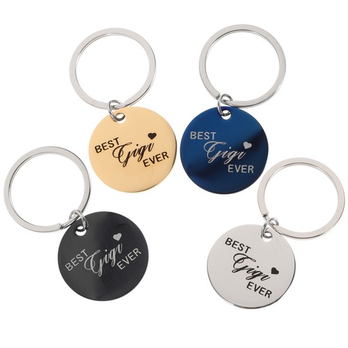 8 Pcs Round-shaped Pet Name Tags Stainless Steel Pet Collars Cat Tags ...