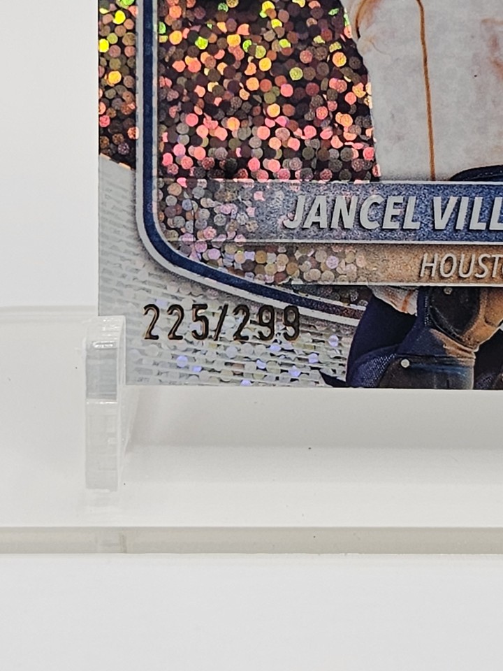 2025 Bowman JANCEL VILLARROEL🔥/299 SPECKLE REFRACTOR #BCP-26 Houston ...