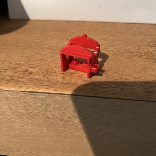 Vintage Lego Red Horse Saddle One Clip Figure Knight Castle Forestmen ...