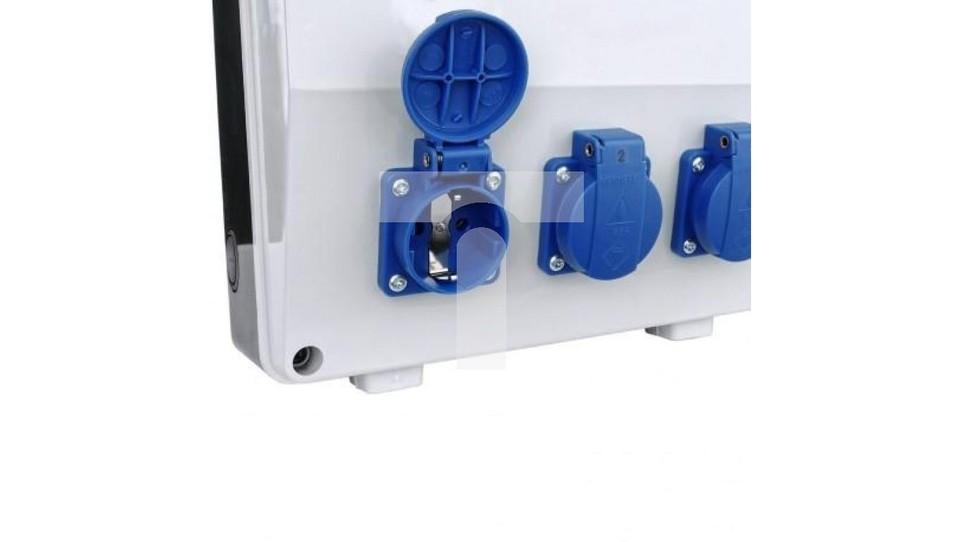 Construction distributor TD 3x230V Schuko 9009 DV-9009-D | eBay UK
