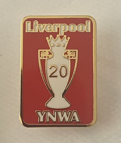 Liverpool FC pin - Champions 2025 20 times trophy YNWA Badge | eBay UK
