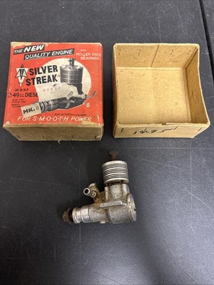 Rivers Silver Streak 2.49cc British Diesel Model airplane engine M11 ...