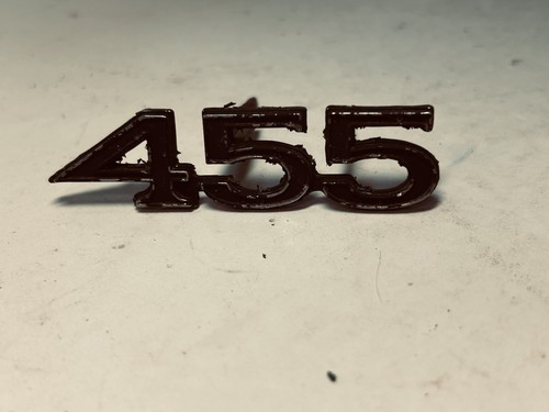 OEM Pontiac/Buick 455 Grille Emblem Vntage 1970s #485802 GTO TRANS AM ...
