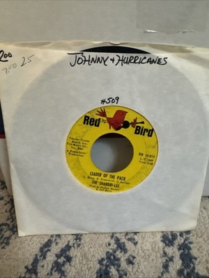 The Shangri-Las - Leader of the Pack / What is Love - 45rpm, Red Bird ...