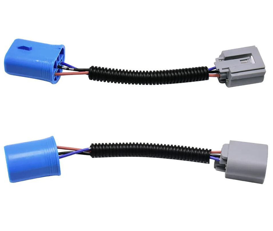 9007 9004 To H13 9008 Pigtail Head lamp Conversion Harness Sockets 05 ...