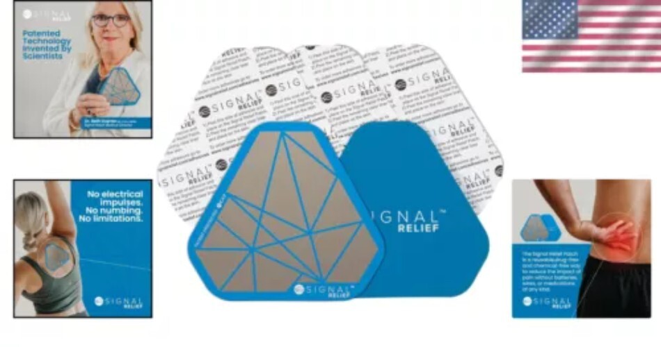Signal Technology Pain Relief Patches - Durable Back & Leg Relief ...