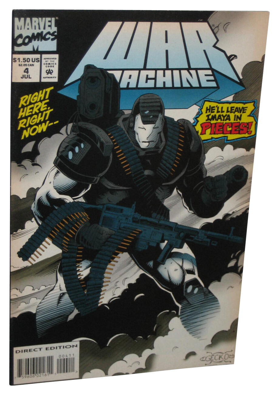 Marvel Comics War Machine Comic Book Issue #4 | eBay
