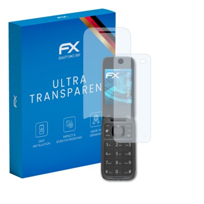 atFoliX 3x Screen Protection Film for Nokia 2660 Flip Screen Protector ...