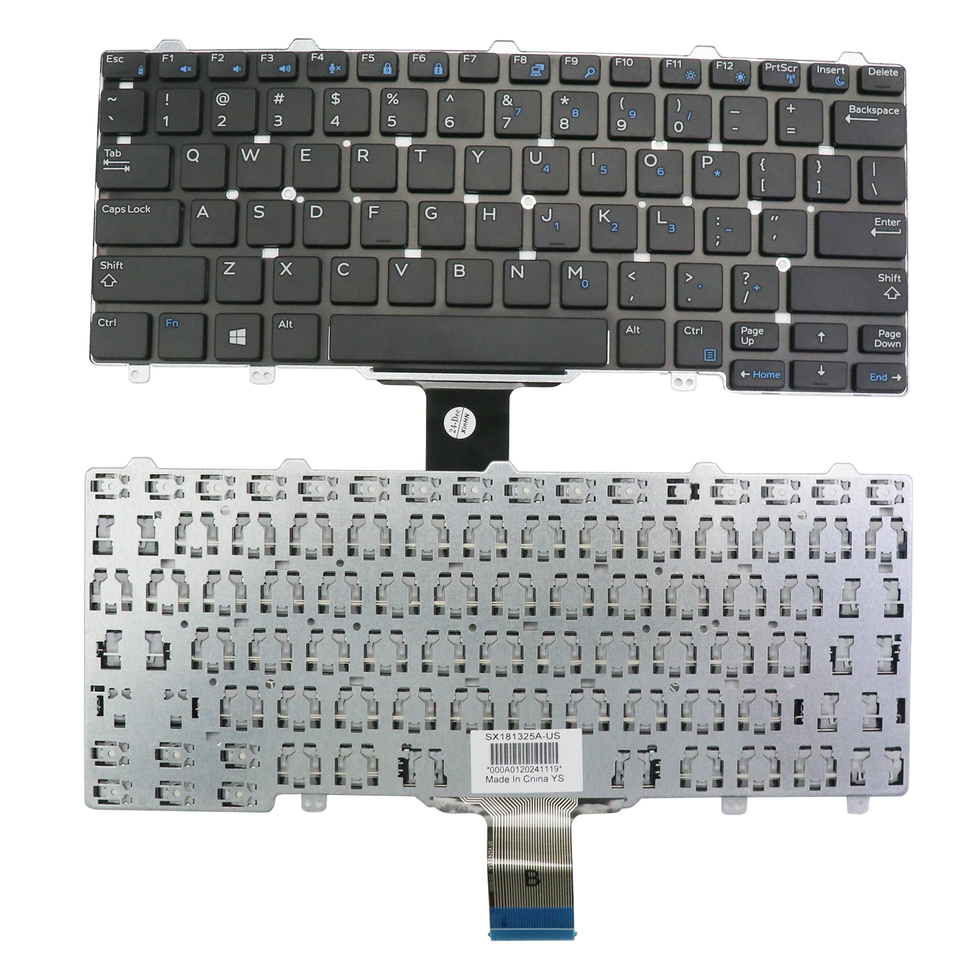 New US keyboard for Dell Latitude 3350 5250 7250 E5250 E5270 E7250 ...