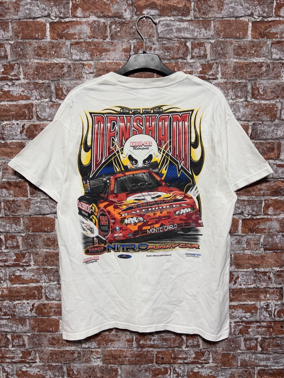 Gary Densham Racing Nitro NHRA 2007 Vintage Tshirt - Gem