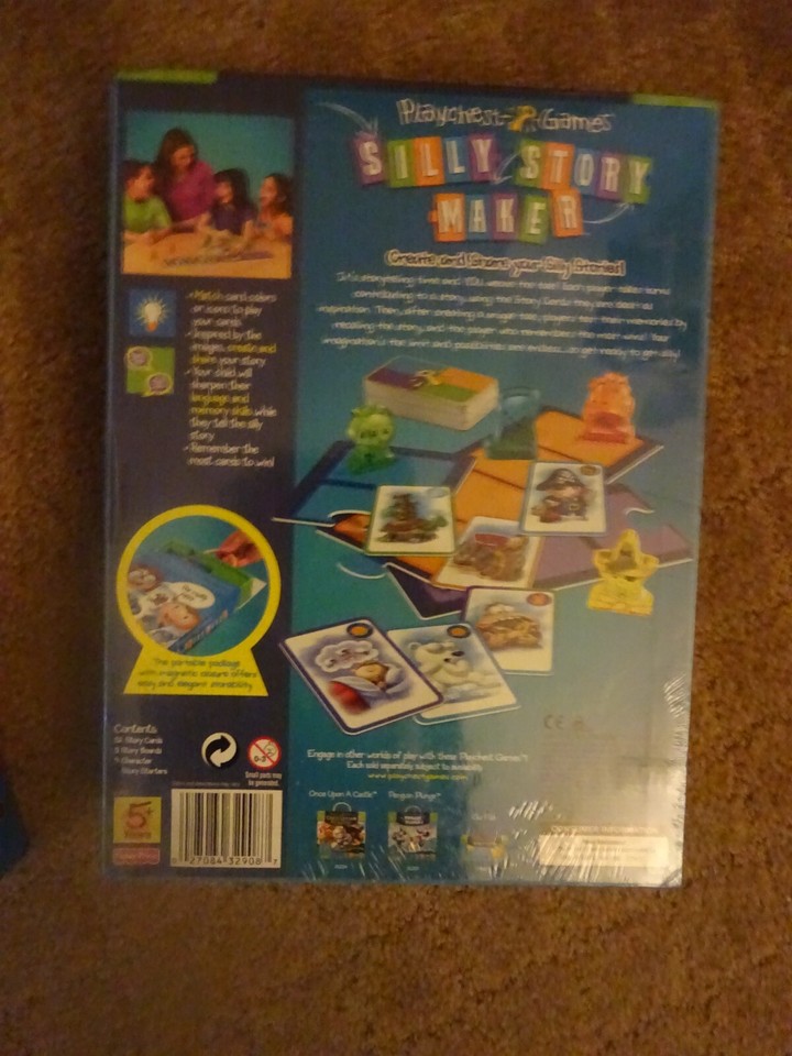NEW FISHER PRICE SILLY STORY MAKER-CREATE AND SHARE SILLY STORIES 2-4 ...