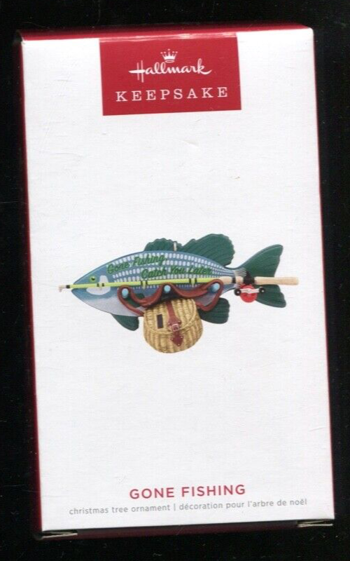 2022 Hallmark Ornaments - GONE FISHING - New in Box | eBay