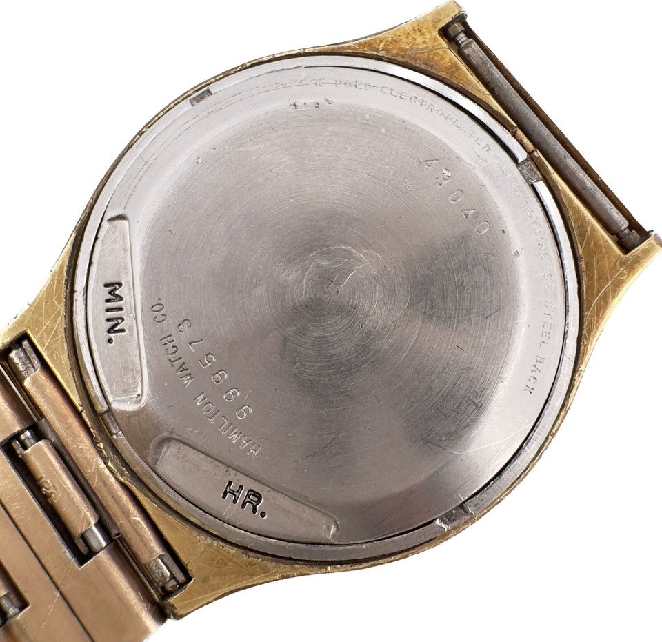 Vintage Hamilton QED Men's Digital LED Wristwatch Pulsar P2 w JB Band ...