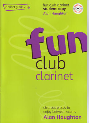 Fun Club Clarinet Student Gr 2-3 Book & CD, Alan Haughton, Clarinet ...