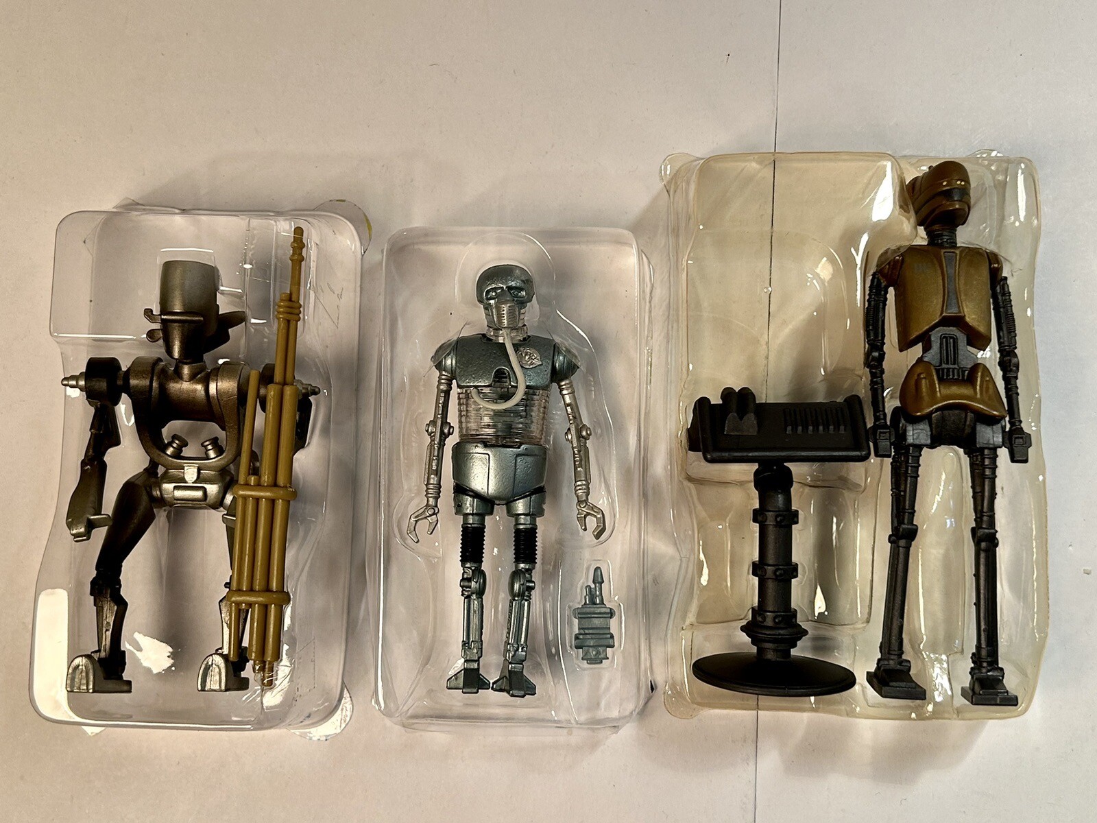 Kenner Star Wars Power Of The Force Ev-9D9, ASP-7, 2-1B Medic Droid Lot ...