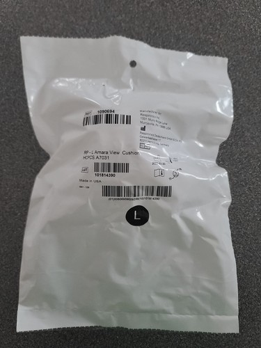 Philips Respironics Amara View Cushion HCPCS A7031 Size L 1090694 NIP ...