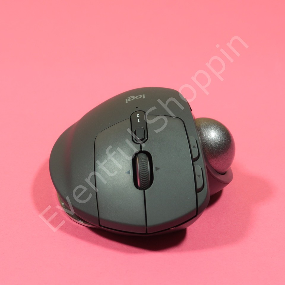Logitech MX Ergo Plus Advanced Wireless Trackball Mouse With Optical ...