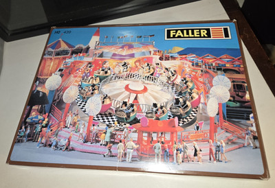 FALLER HO Flipper #439 Roundabout Carousel Amusement Ride Model Kit ...