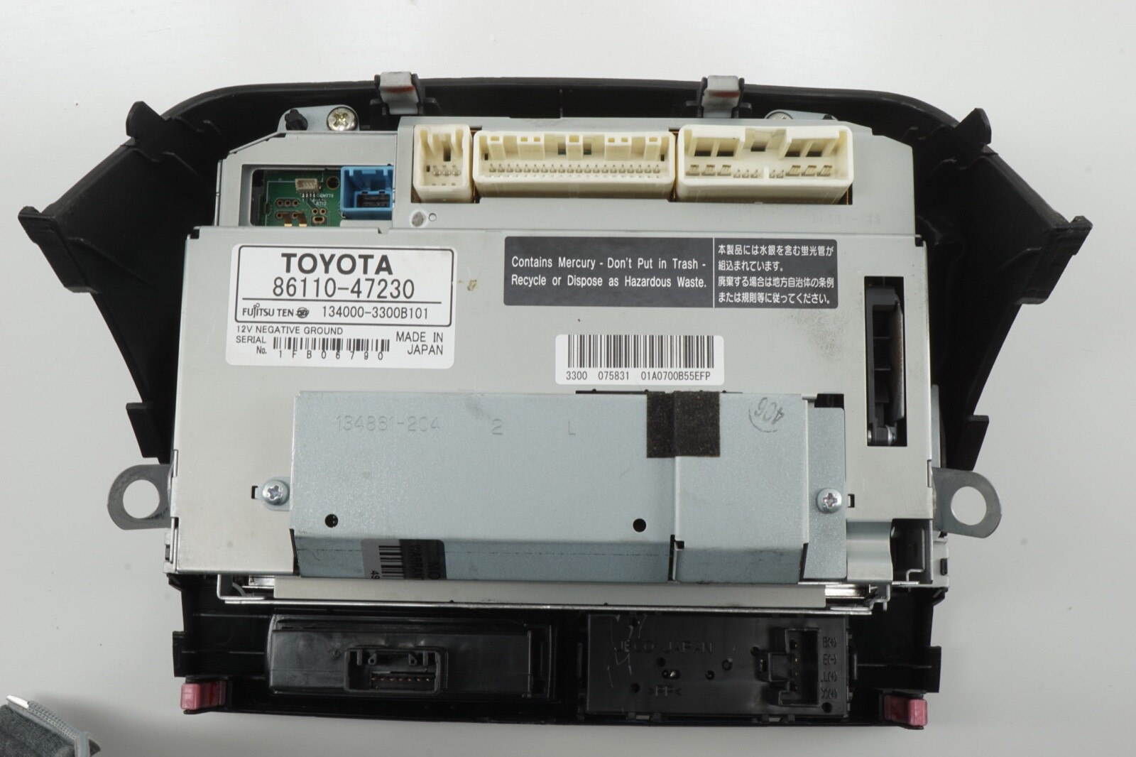 TOYOTA PRIUS Dash Screen Multi Display Information w/o JBL OEM 2005 ...