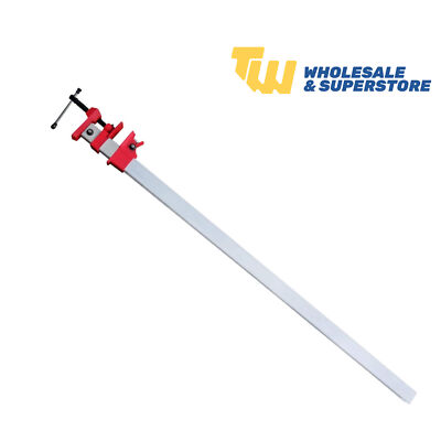 2x 48" Sash Clamp Aluminium 1200mm Cramps 120cm Joiner Carpenter ...