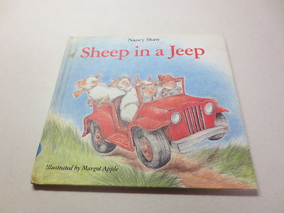 Nancy Shaw Sheep in a Jeep illustrated by Margot Apple vintage ...