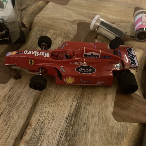 VINTAGE LOT of 2 PARMA SLOT CARS 1/24 ferrari extra tires tested run | eBay