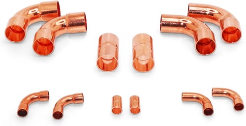 Copper kit HVACR 3/8 & 3/4 Line Set Fittings Kit air condition | eBay