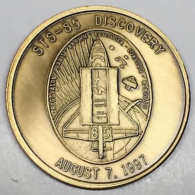 N085 NASA SPACE SHUTTLE COIN / MEDAL, DISCOVERY, STS-85 | eBay