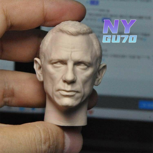 1/6 Agent 007 Daniel Craig Head Sculpt Model For 12" HT Male Soldier ...