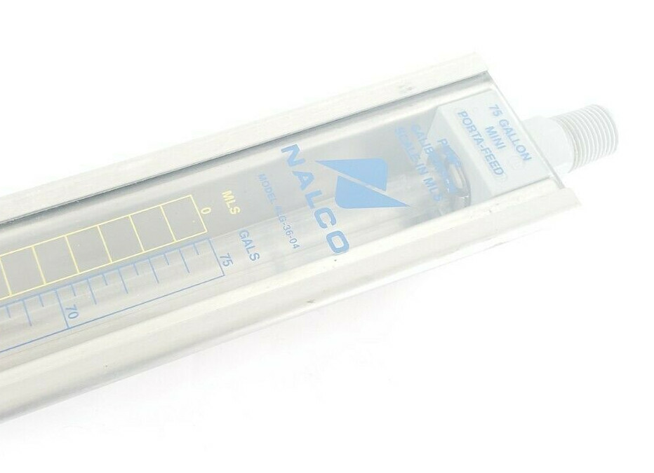 NALCO MODEL LG-36-04 75 GALLON MINI PORTA-FEED GAUGE, 0-75GALS, 0-60MLS ...