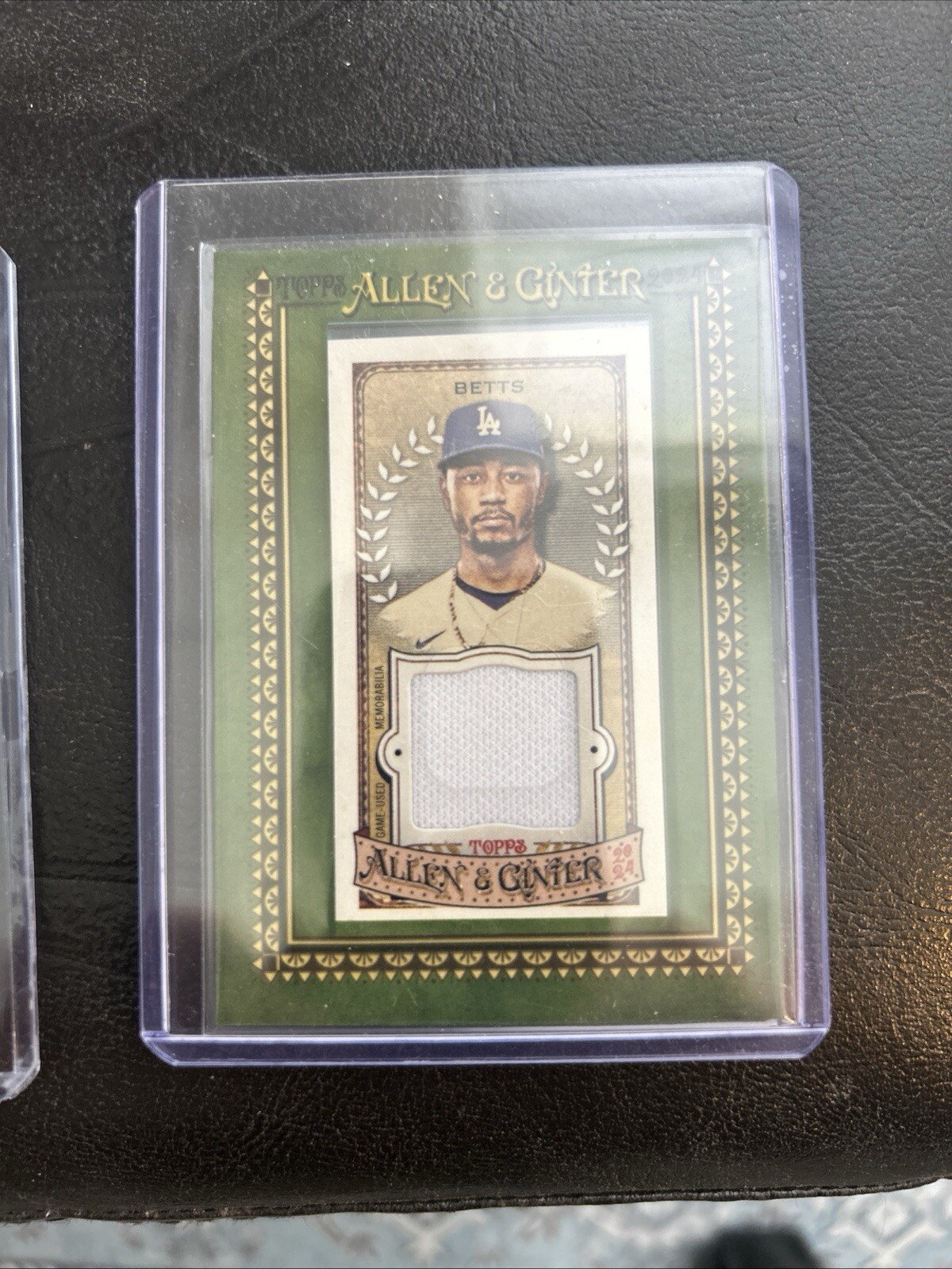 2024 Topps Allen & Ginter #MFR-MB Mookie Betts Mini Framed Jersey Relic ...