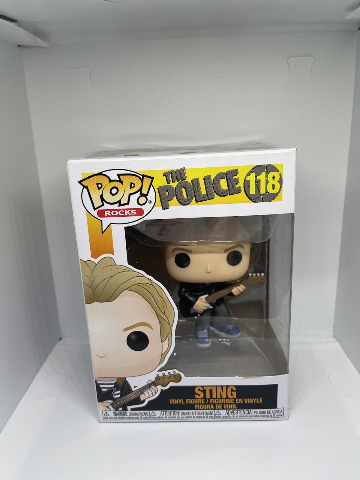 Funko Pop! Rocks The Police Sting #118 Vinyl Figure Collectible New ...
