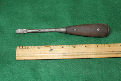 COLLECTIBLE NO. 4 SIZE ANTIQUE 8" DROP FORGE Perfect Handle Screwdriver ...