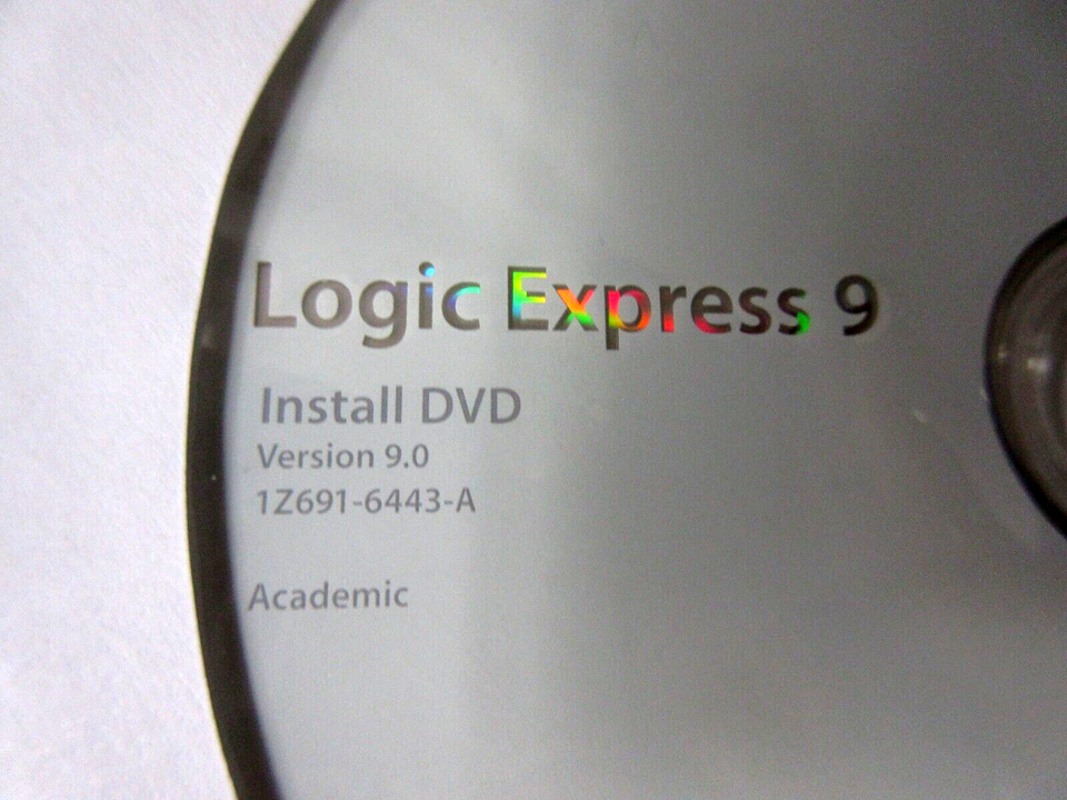Apple Logic Express 9 Music Editing/Composing for Intel-based (Mac) CIB w/ Key | eBay