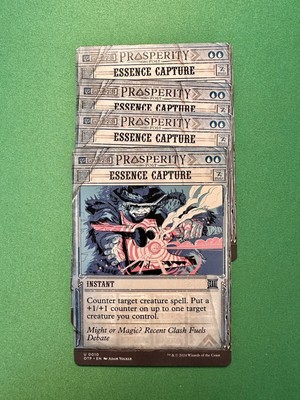 ESSENCE CAPTURE x4 (10) Breaking News - MTG OTP - M/NM Unplayed ...