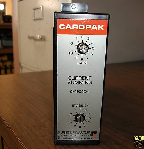 New Reliance Cardpack Current Summing Card 0-49060-1 | eBay