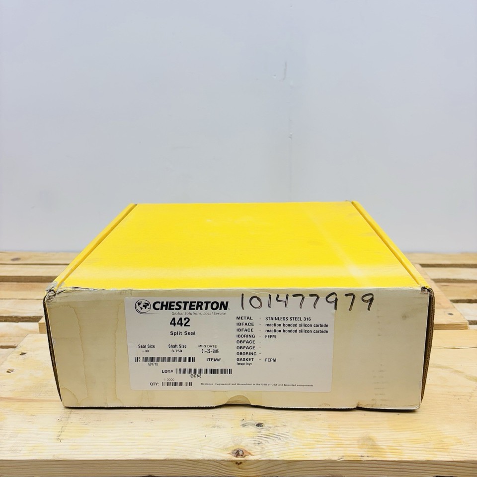 Chesterton 442 Split Seal Size 30 Shaft Size 3.750 Item #691718 316SS ...