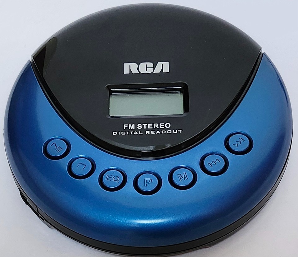 RCA RP3013 Portable Compact Disc CD PLAYER Radio Works Only Tested W ...